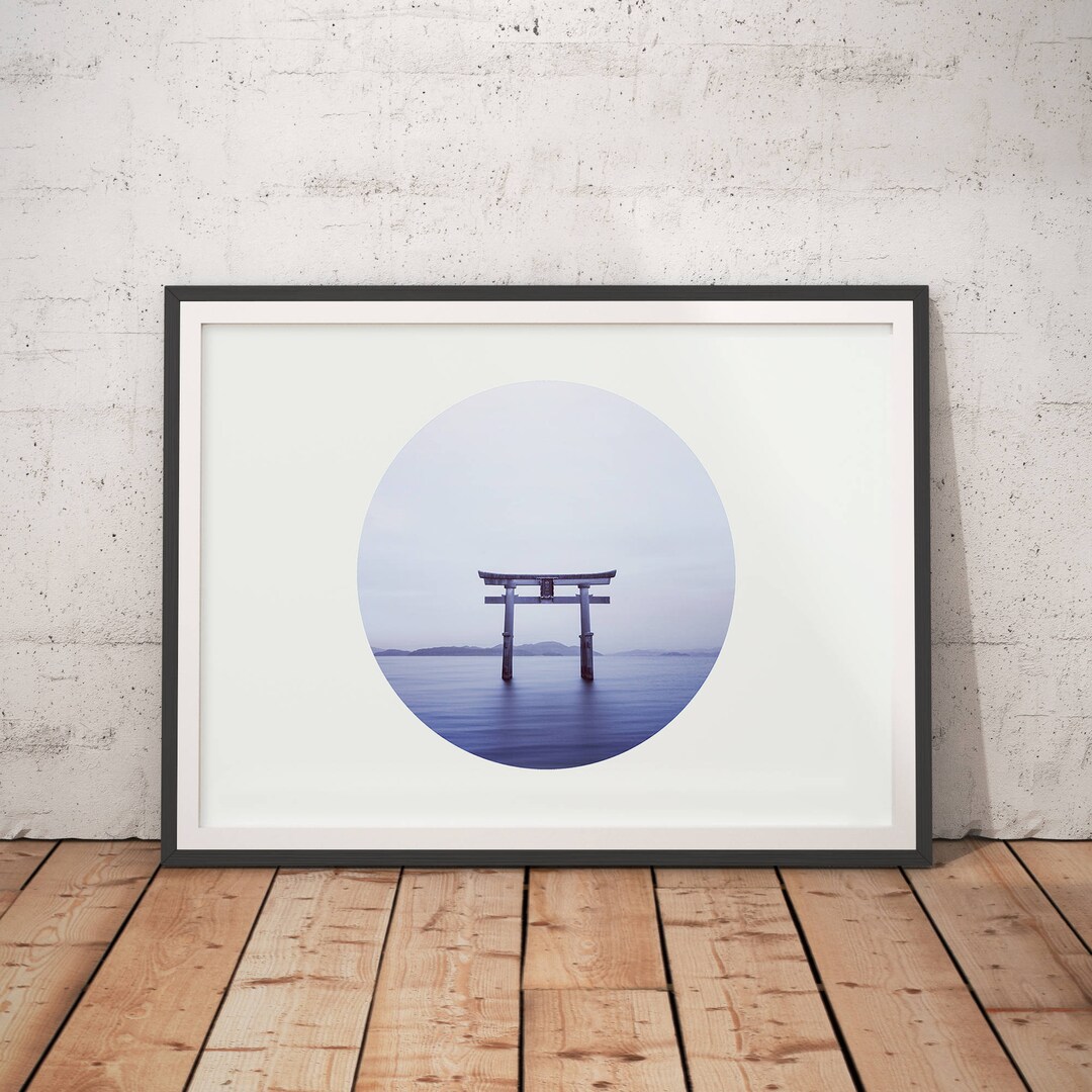 Geometric Print Meditation Wall Art - Zen | Mindfulness Gift | Poster ...