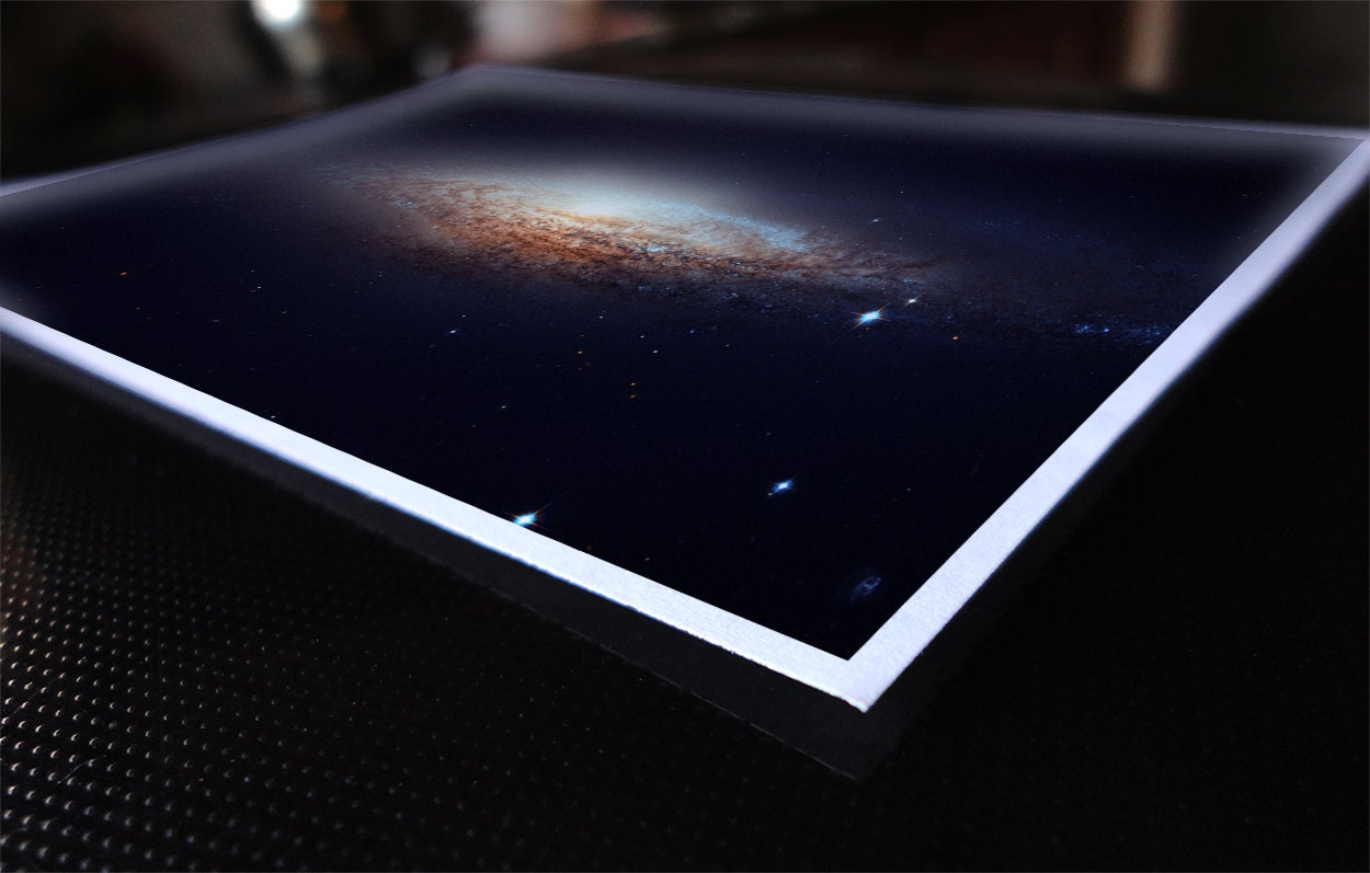 Hubble UFO Galaxy Poster Galaxy Wall Art Outer Space - Etsy