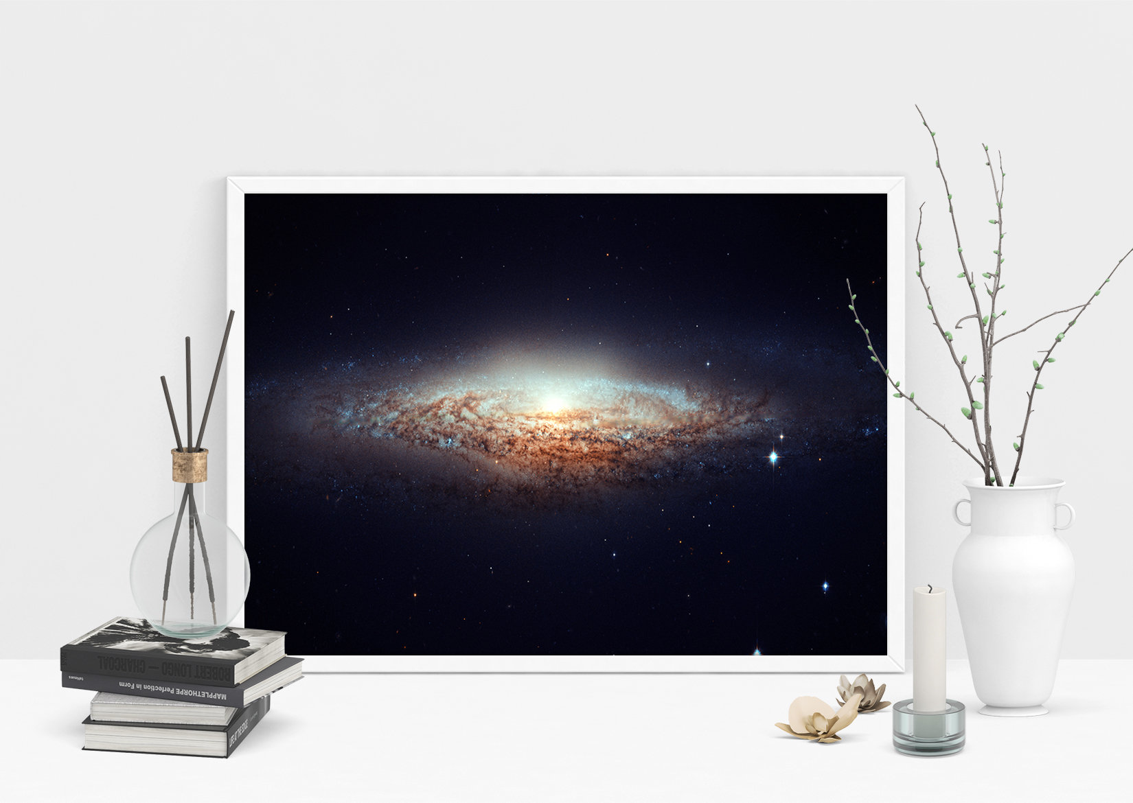Hubble UFO Galaxy Poster Galaxy Wall Art Outer Space - Etsy
