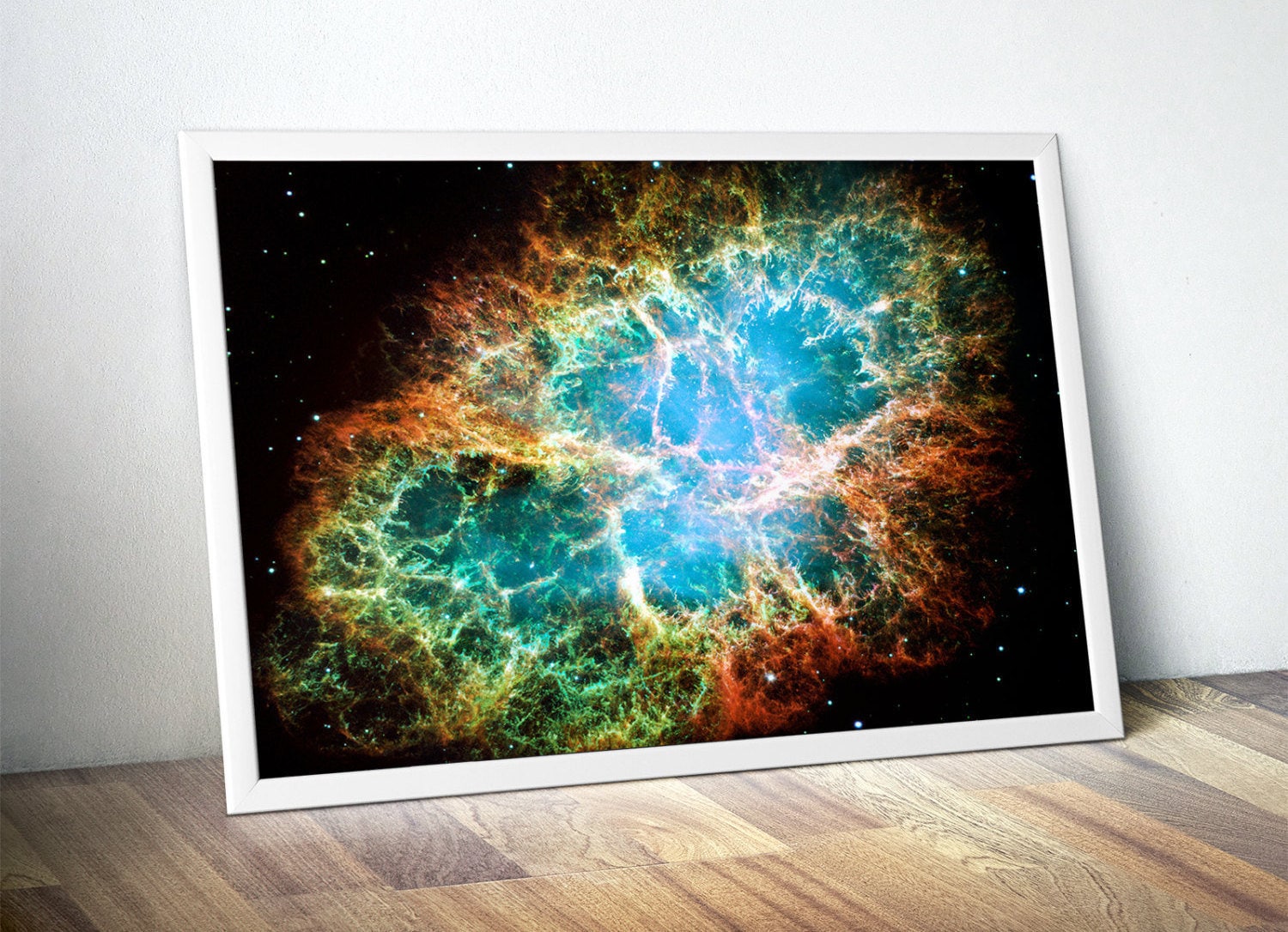 Crab Nebula Bedroom Wall Decor Geeky Gifts for Him Geeky - Etsy