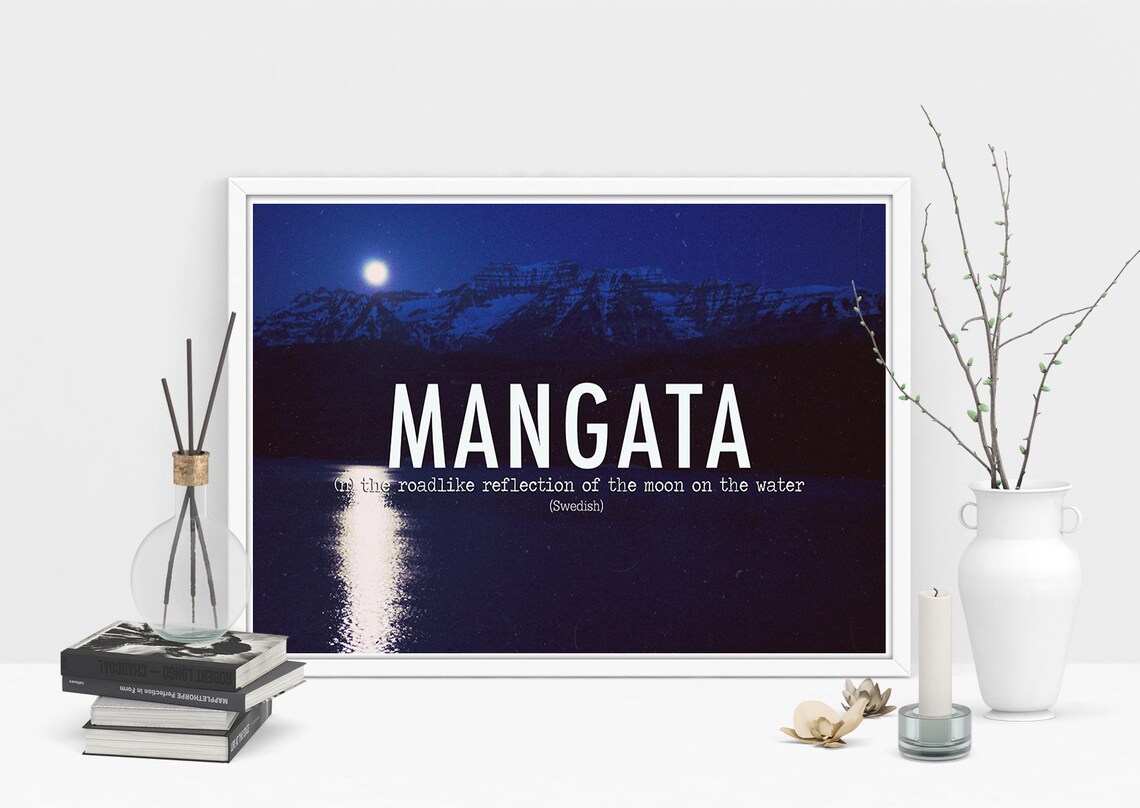 Mangata Wanderlust Motivational Poster Gift for Travellers - Etsy