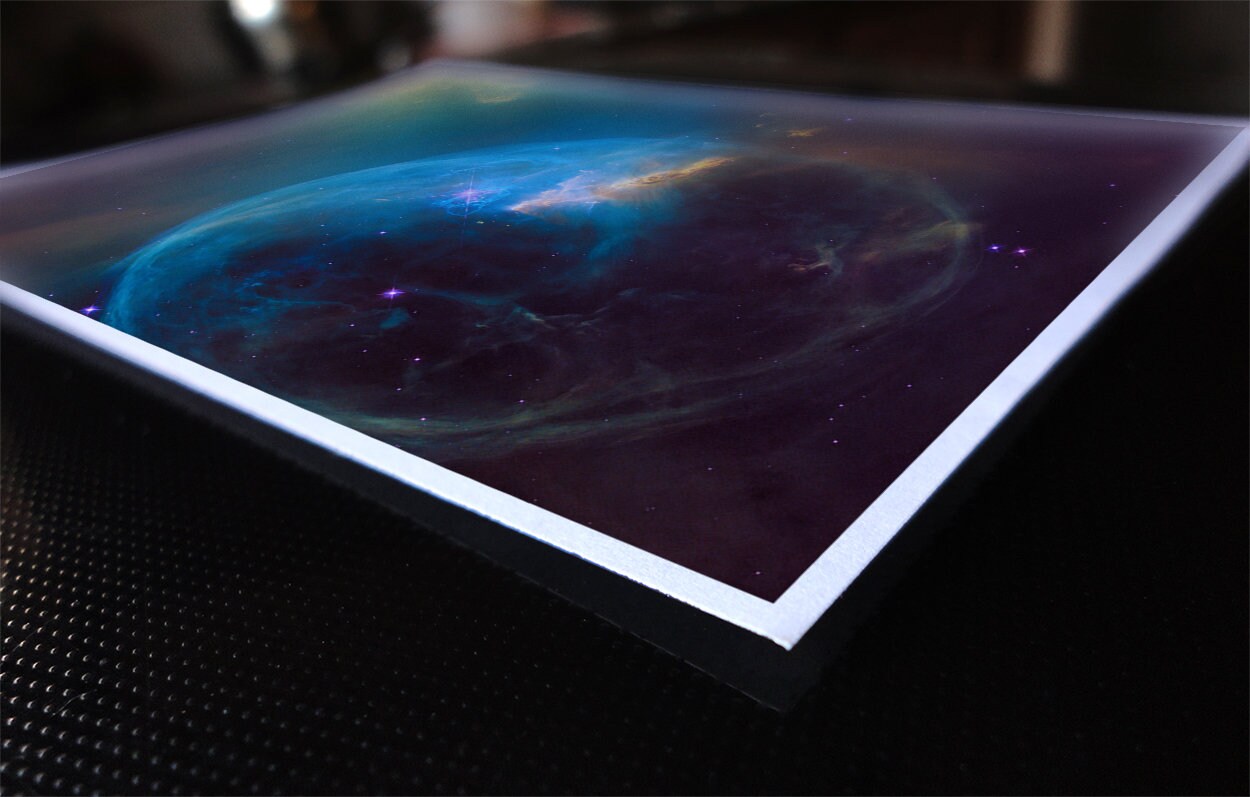 Outer Space Art Astronomy Nasa Poster Hubble: Blue Star | Etsy