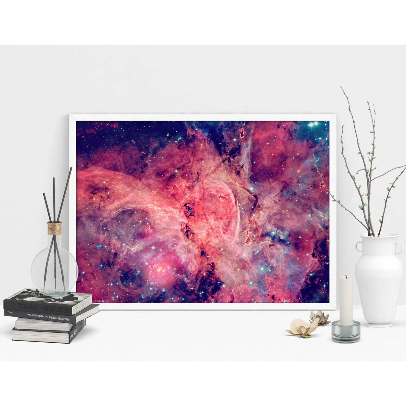 Science Poster Great Carina Nebula : Space Art / Star Map / | Etsy