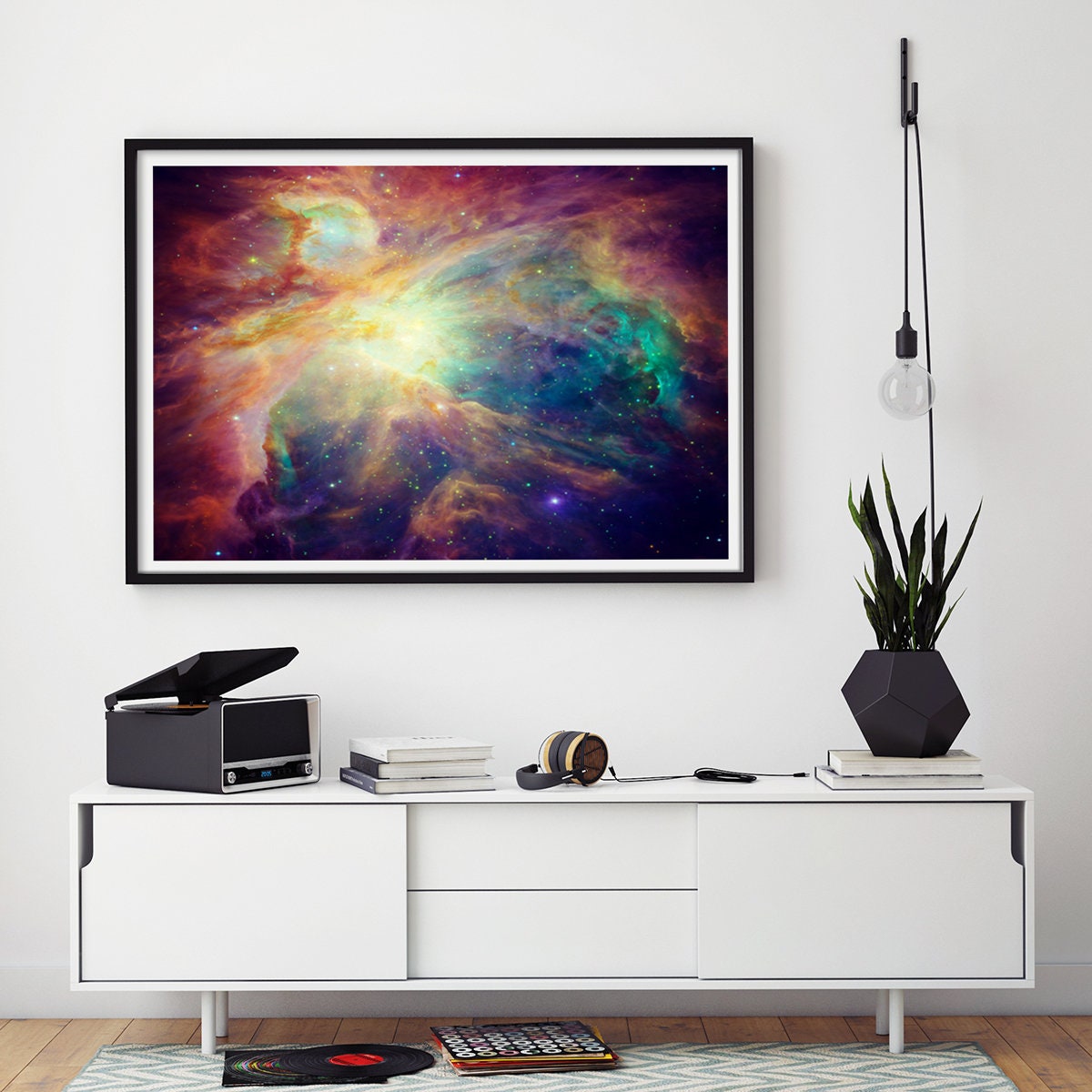 Outer Space Poster Art Hubble Telescope Orion Nebula Poster - Etsy