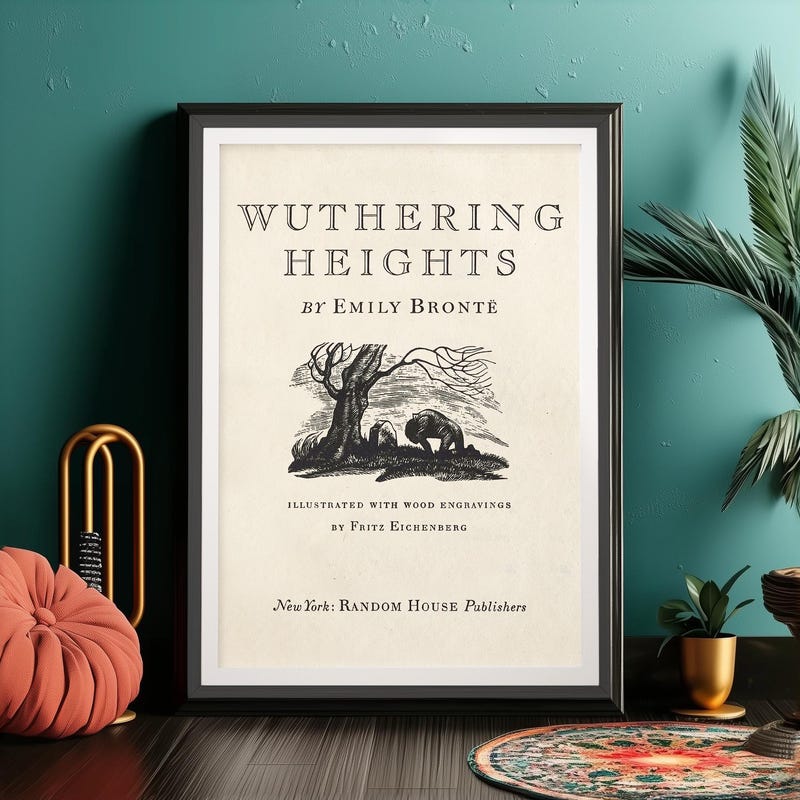 Literature Poster - Etsy