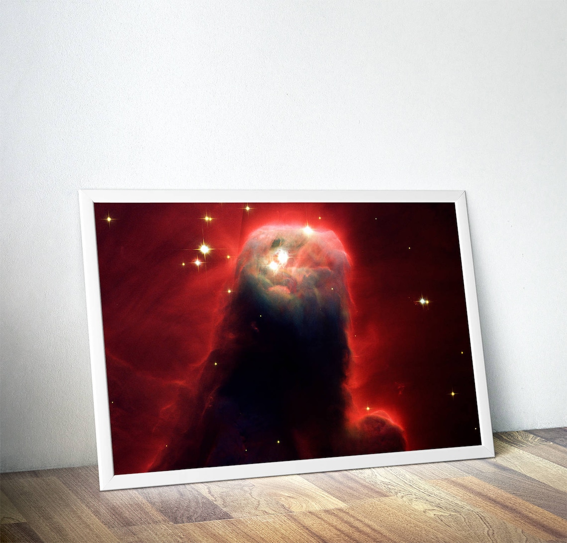 Space Poster Hubble Telescope Art Worm Nebula Outer Space - Etsy