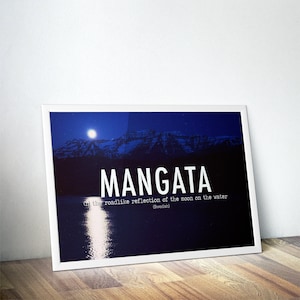 Mangata Wanderlust Motivational Poster - Gift for Travellers, Book ...
