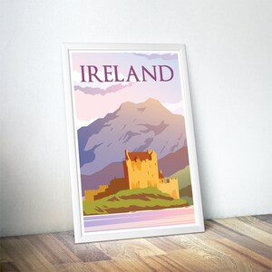 Ireland Poster - Vintage Travel Poster - Minimalist Art Prints | Travel ...