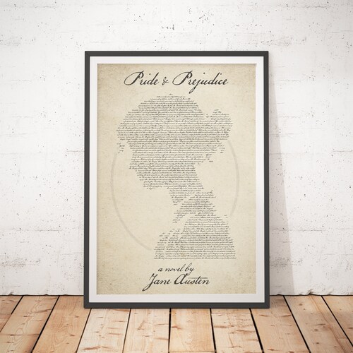 Pride and Prejudice Quote Jane Austen Quote Literary Print - Etsy