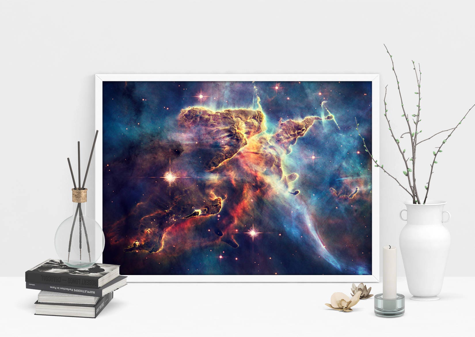 Outer Space Art Astronomy Space Poster Christmas Gifts - Etsy