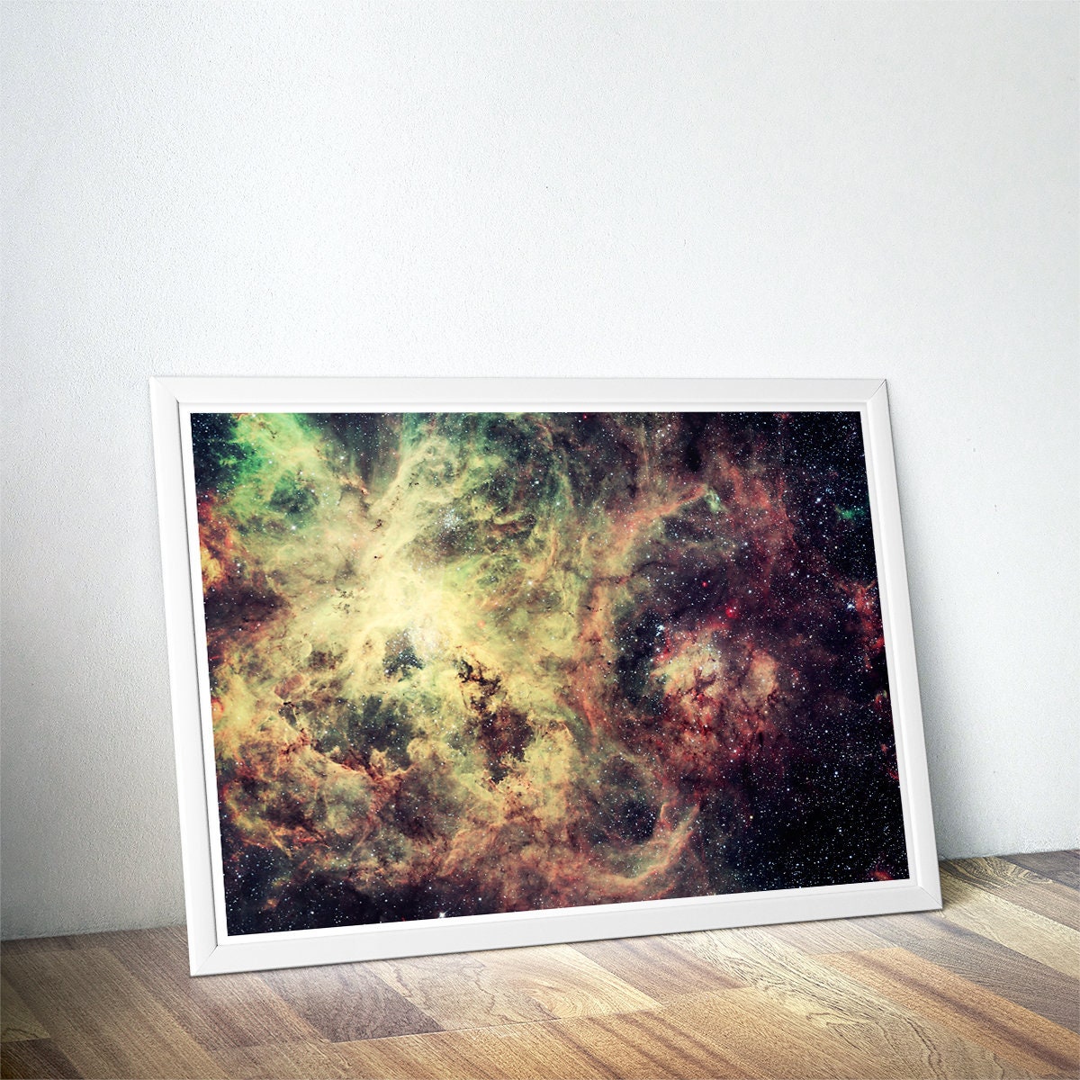 Hubble Tarantula Nebula Galaxy Wall Print Geek Gifts for Her | Etsy