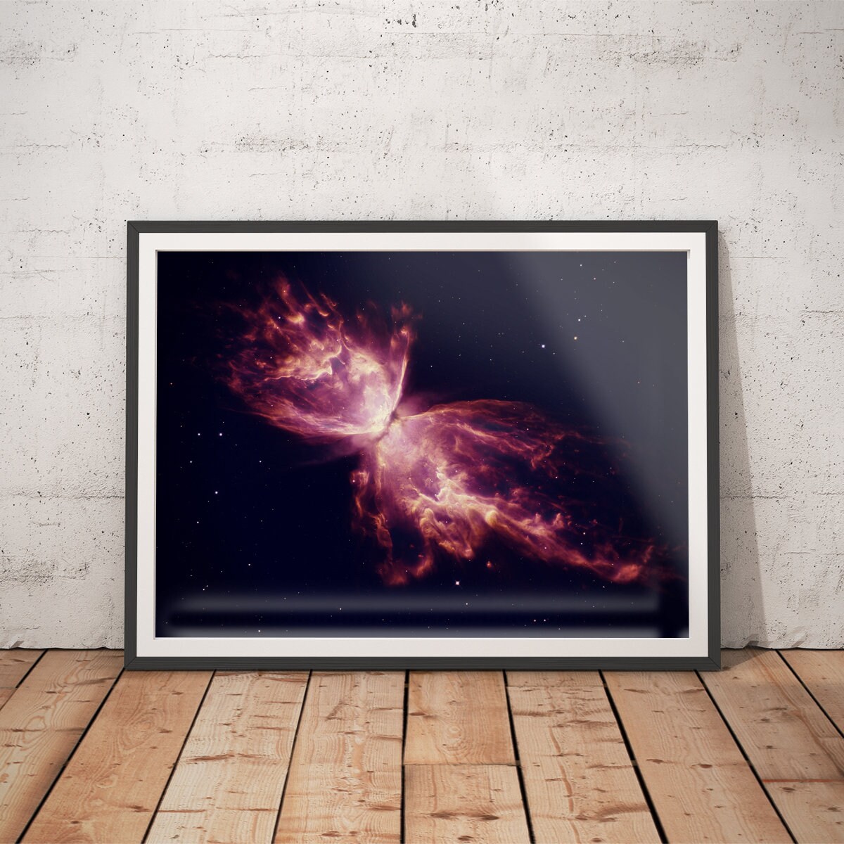 Hubble Stella Butterfly Space Poster Galaxy Art Galaxy - Etsy