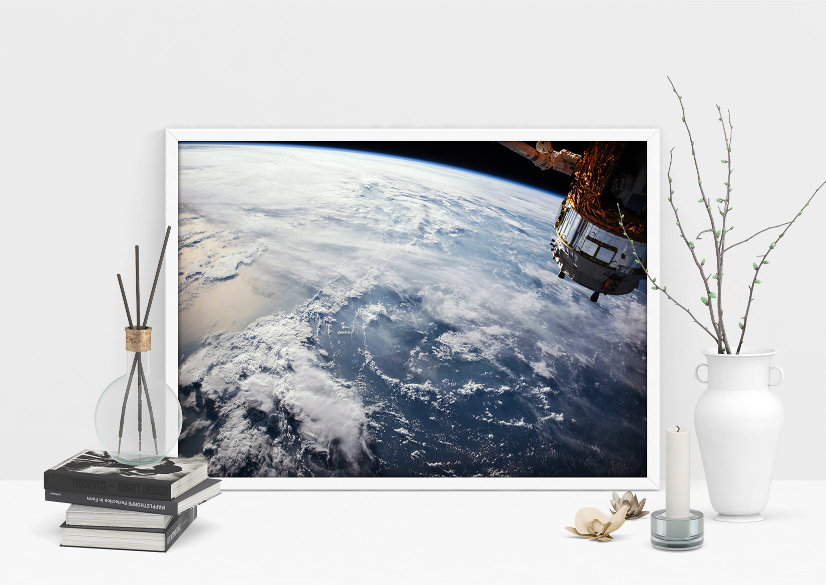 Earth From ISS Photo Print: Astronomy Space Wall Art - Etsy