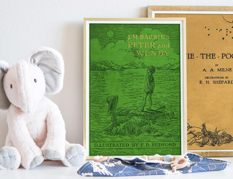 Peter Pan Poster Peter Pan Nursery Disney Peter Pan | Etsy