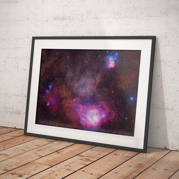 Home Décor Prints Wall Hangings Space Print Astronomy Print Outer Space ...