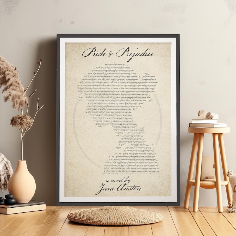 Jane Austen Poster - Etsy