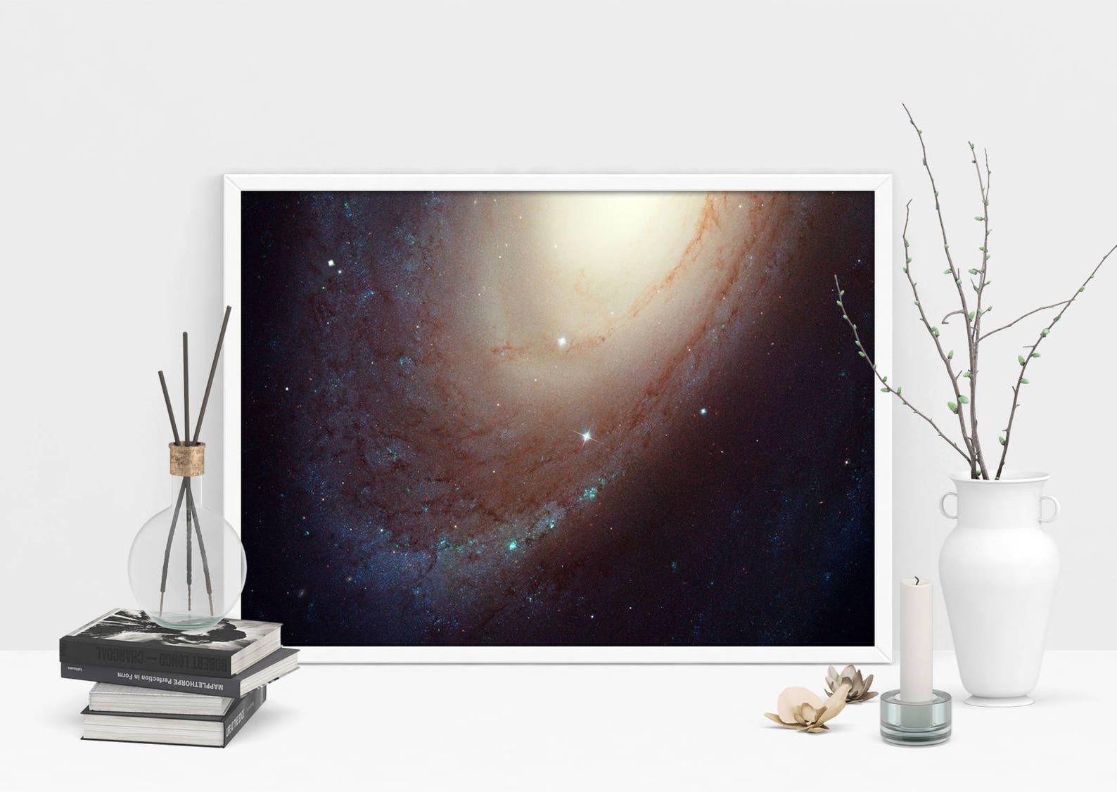 Astronomy Gifts Space Poster Spiral Galaxy Outer Space Art | Etsy