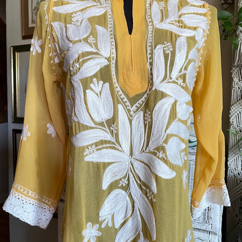 Embroidered Tunic - Etsy
