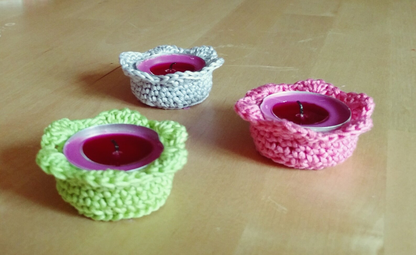 FLOWER Candle Holder CROCHET PATTERN - Etsy
