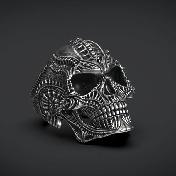 Terminator Skull - Etsy