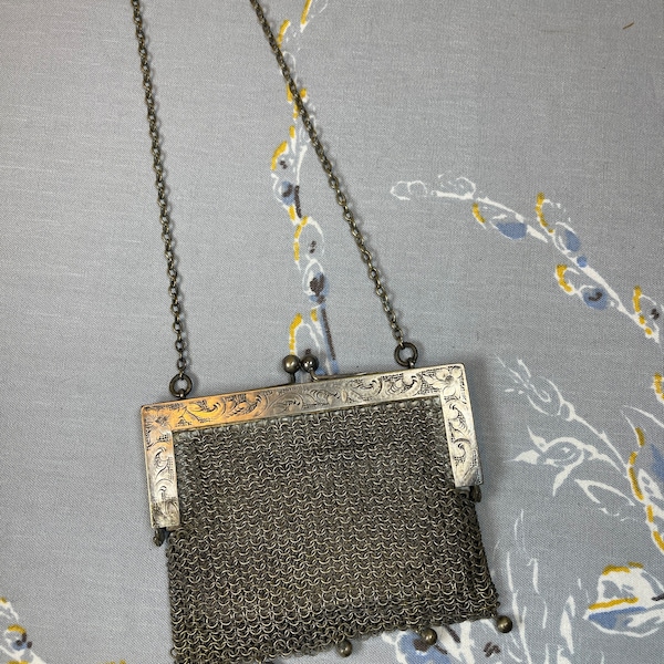 German Silver Purse - Etsy