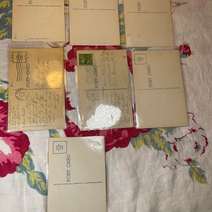 Vintage 1940s Pinup Cartoon Girls Postcard-new Old Stock-used-each-7 ...