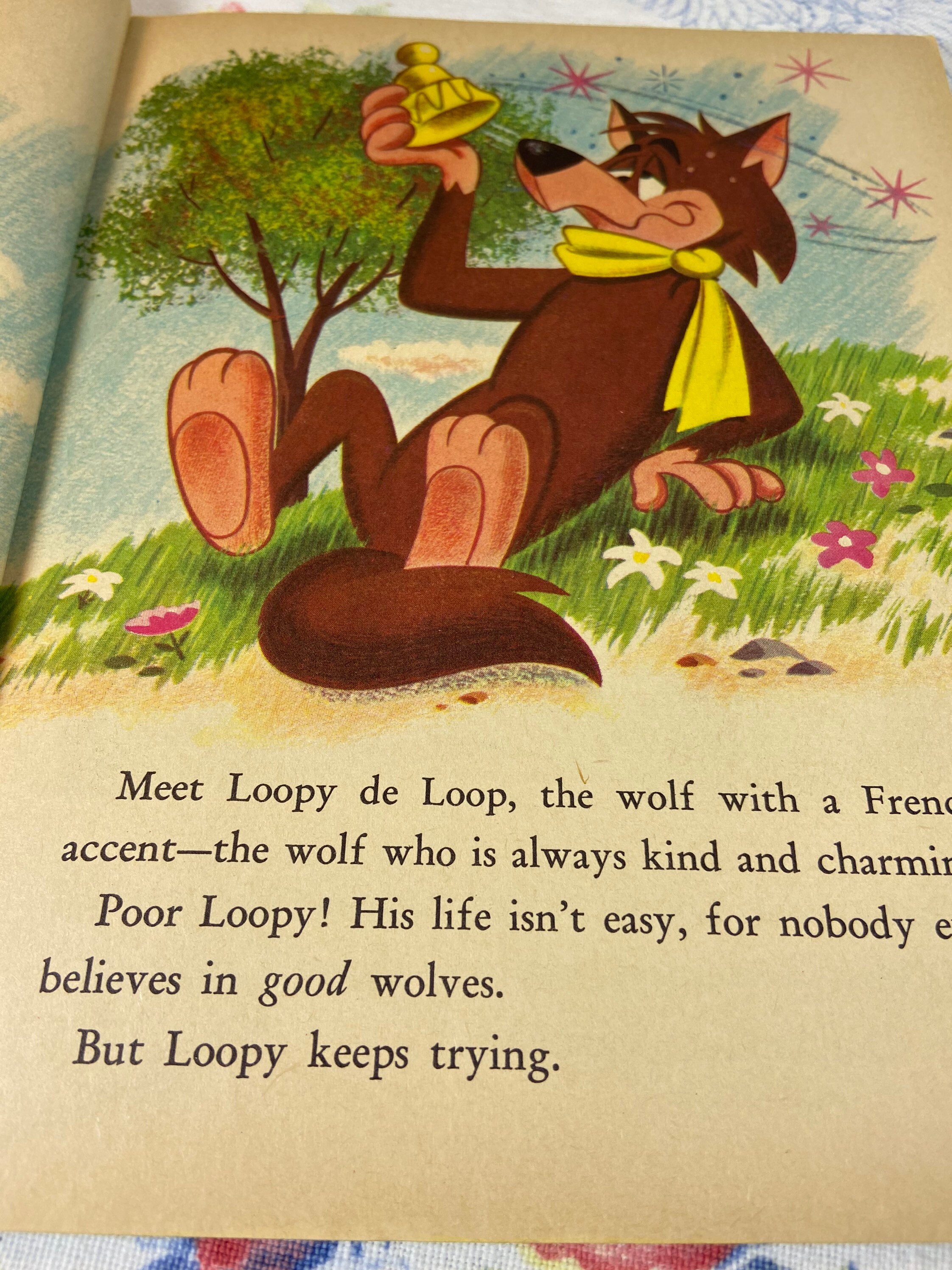 Vintage Loopy De Loop Goes West-hanna Barbara-little Golden - Etsy