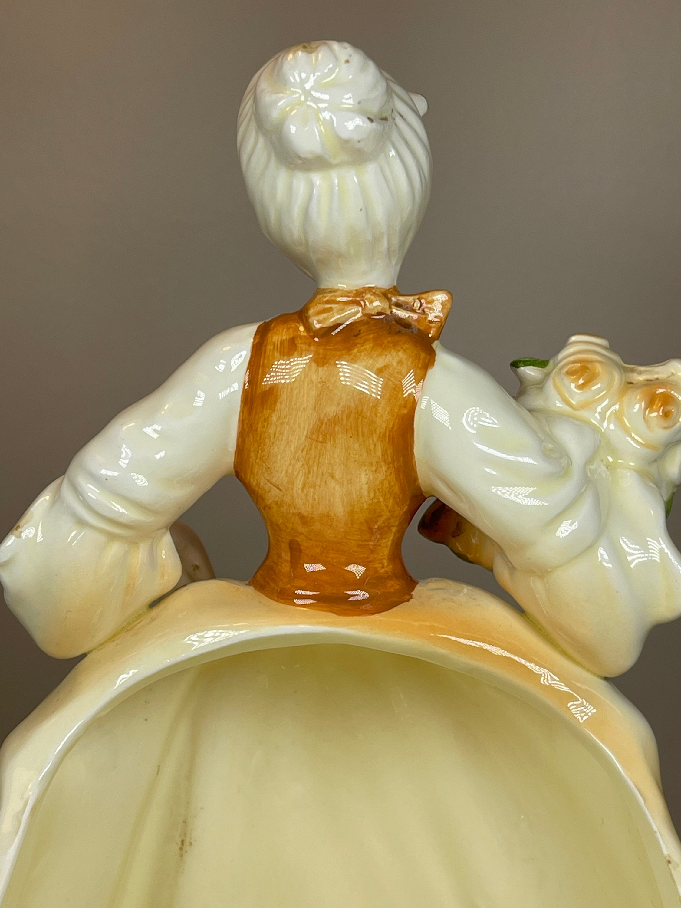 Vintage Inarco E-2087 Lady Planter-cleve Ohio-glamour Girl Planter-lady ...