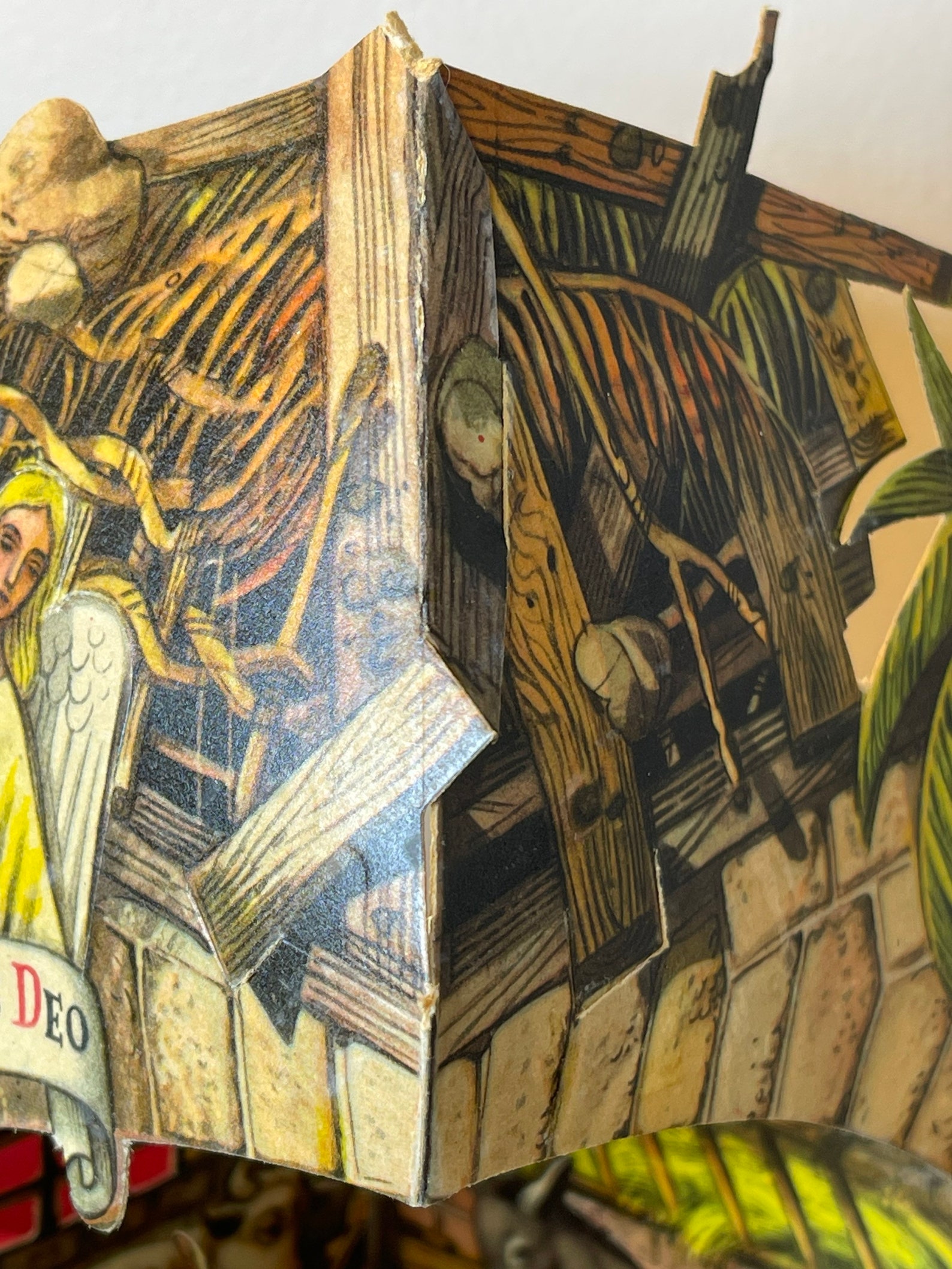 Vintage 1950s 3D Fold Out Nativity Scene-czech-mid Century-kitschy ...