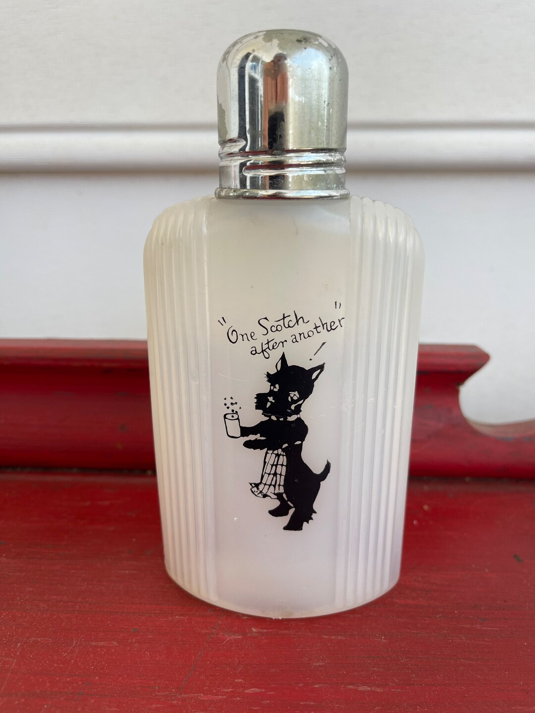 Vintage Plastic Scotch Flask-1950s-mid Century-scotty Dog-kitschy ...