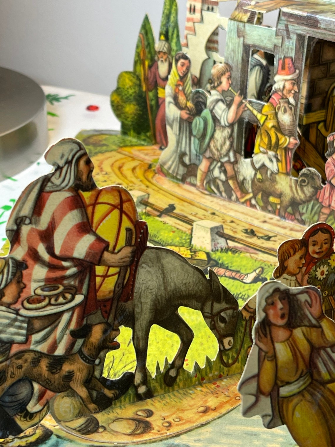 Vintage 1950s 3D Fold Out Nativity Scene-czech-mid - Etsy