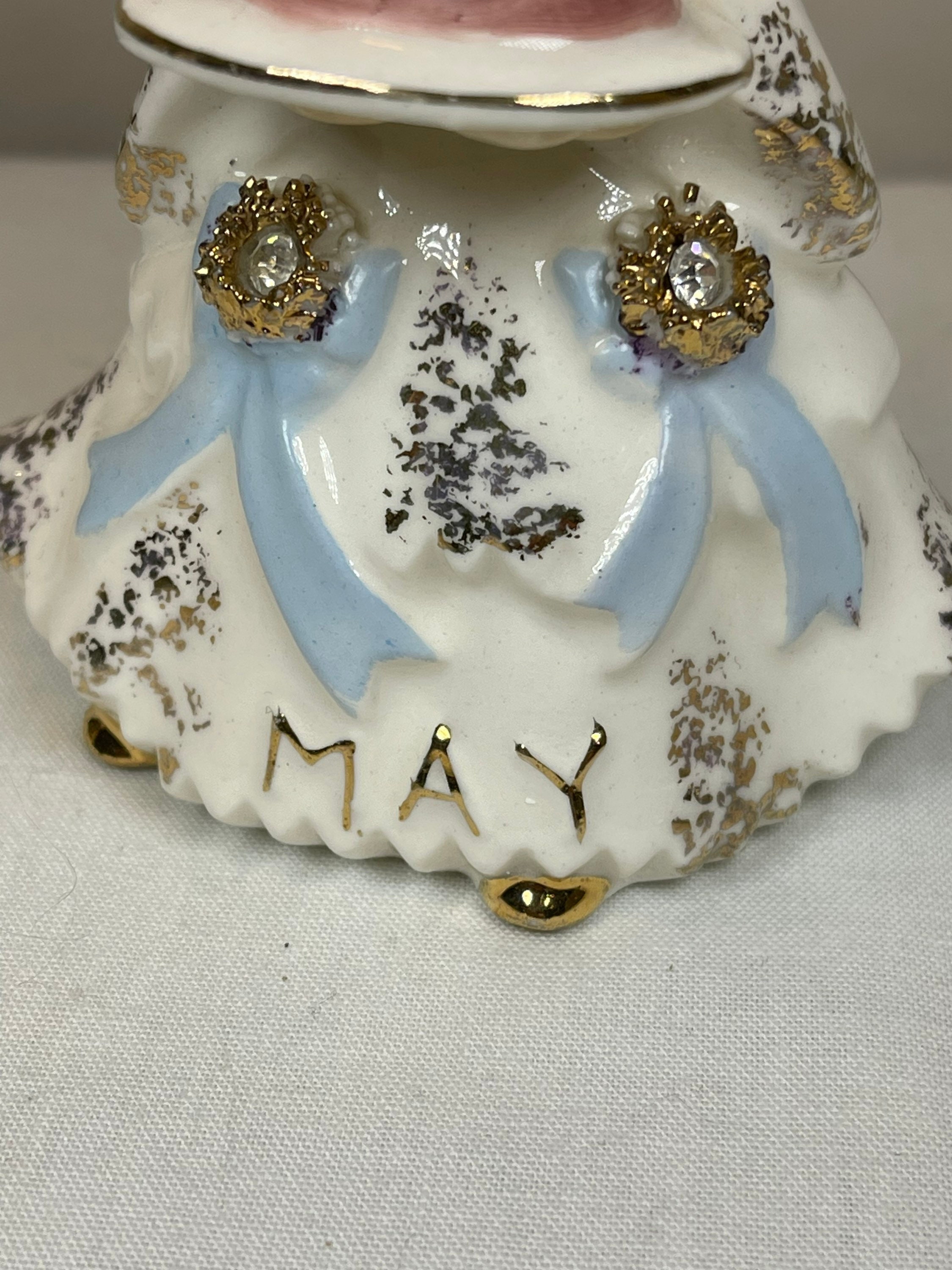 Vintage Lefton May Birthday Angel-mothers Day Angel-mid Century-kitschy ...