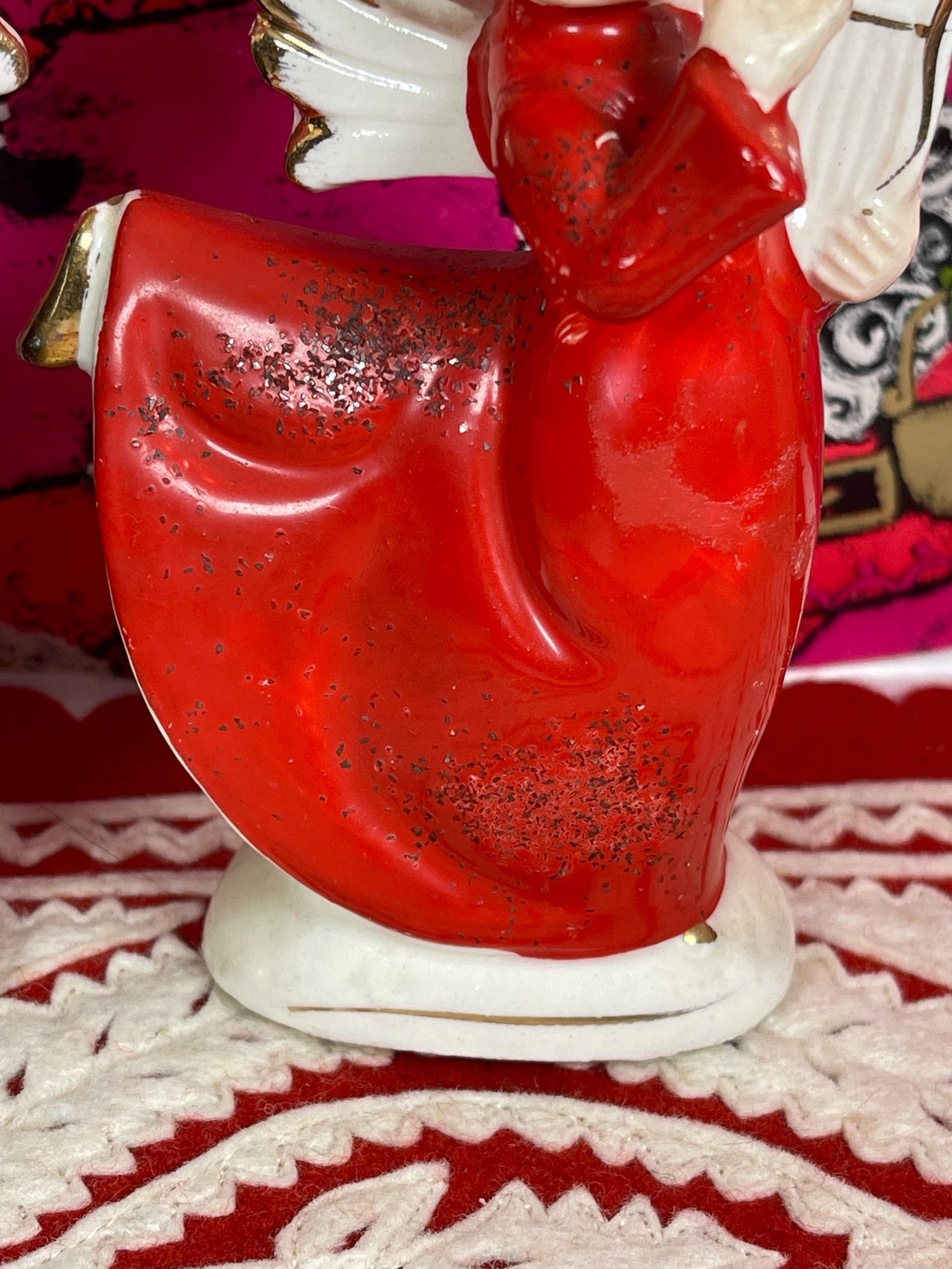 Vintage Dancing Christmas Angels Salt & Pepper Shaker Set-mid Century ...