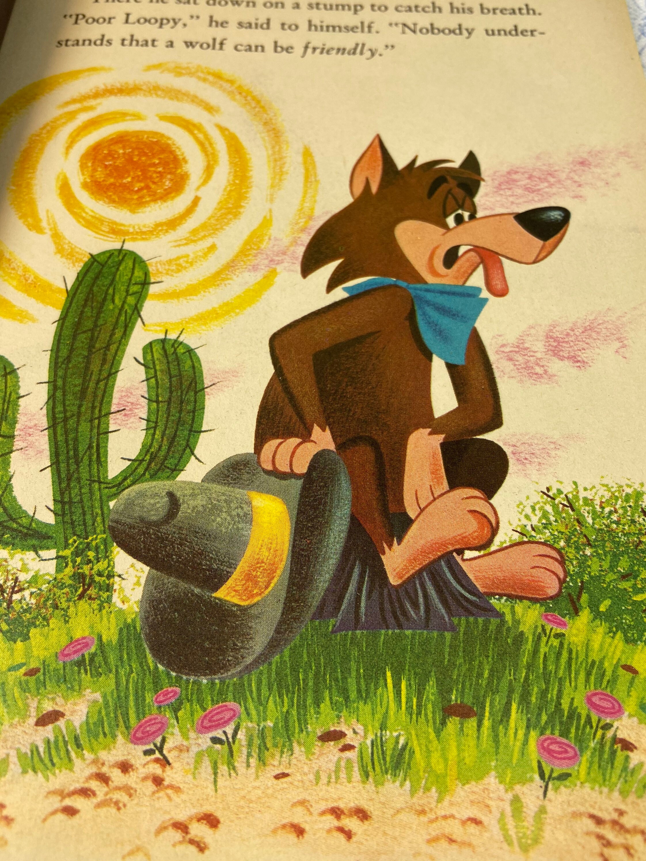 Vintage Loopy De Loop Goes West-hanna Barbara-little Golden - Etsy