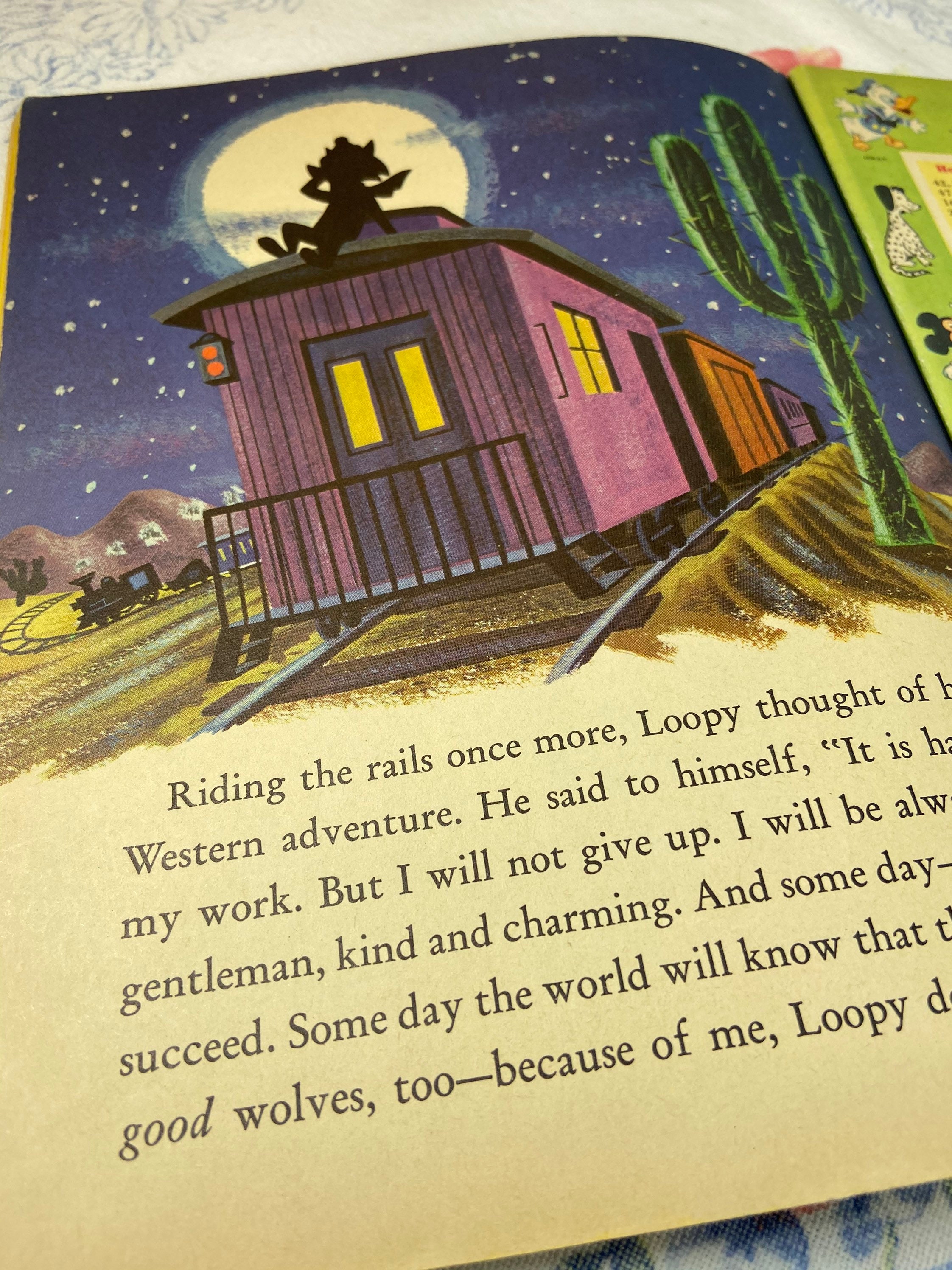 Vintage Loopy De Loop Goes West-hanna Barbara-little Golden - Etsy