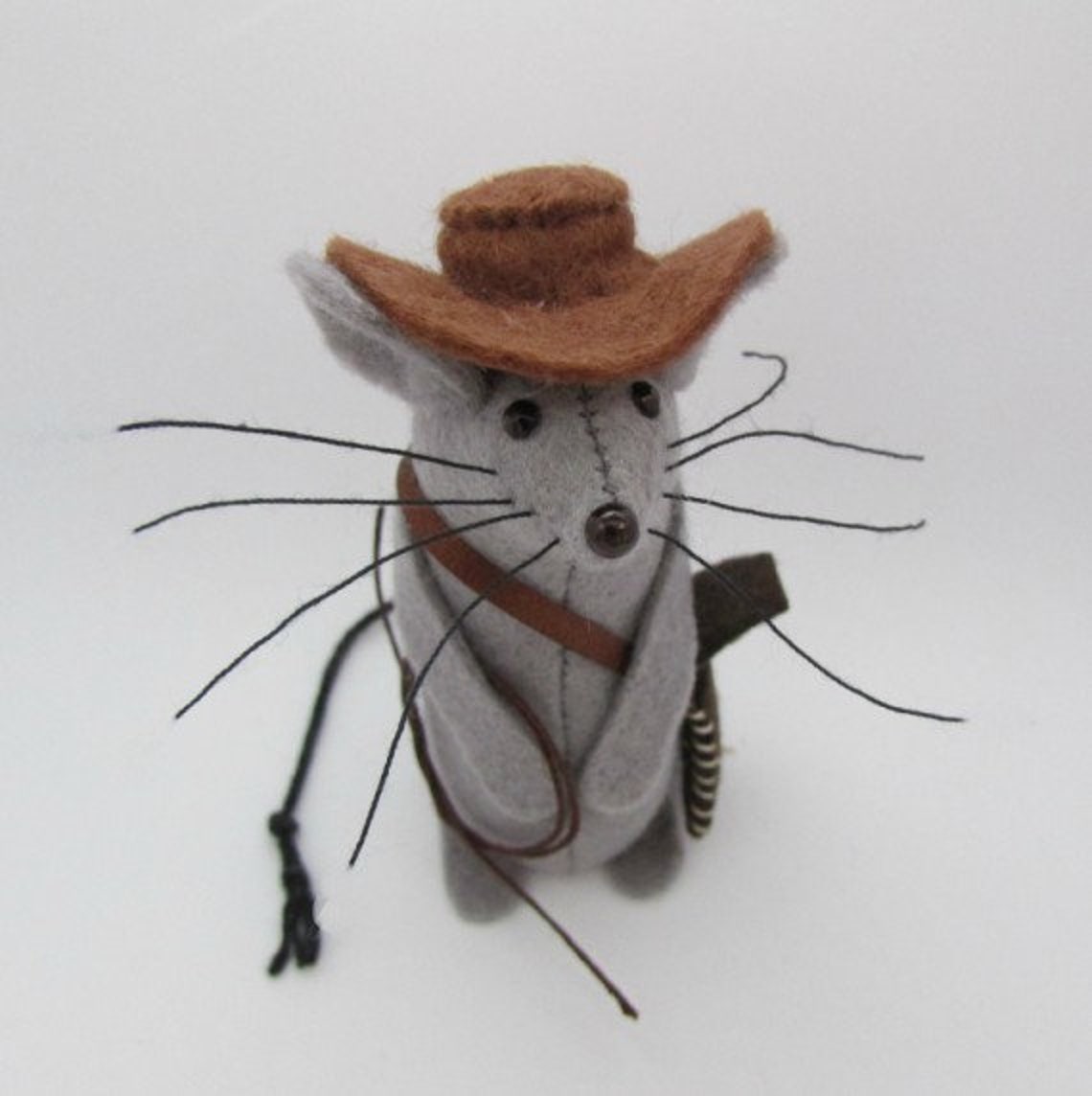 Indiana Jones Mouse Mouse Cake Topper Felt Mouse Felt | Etsy