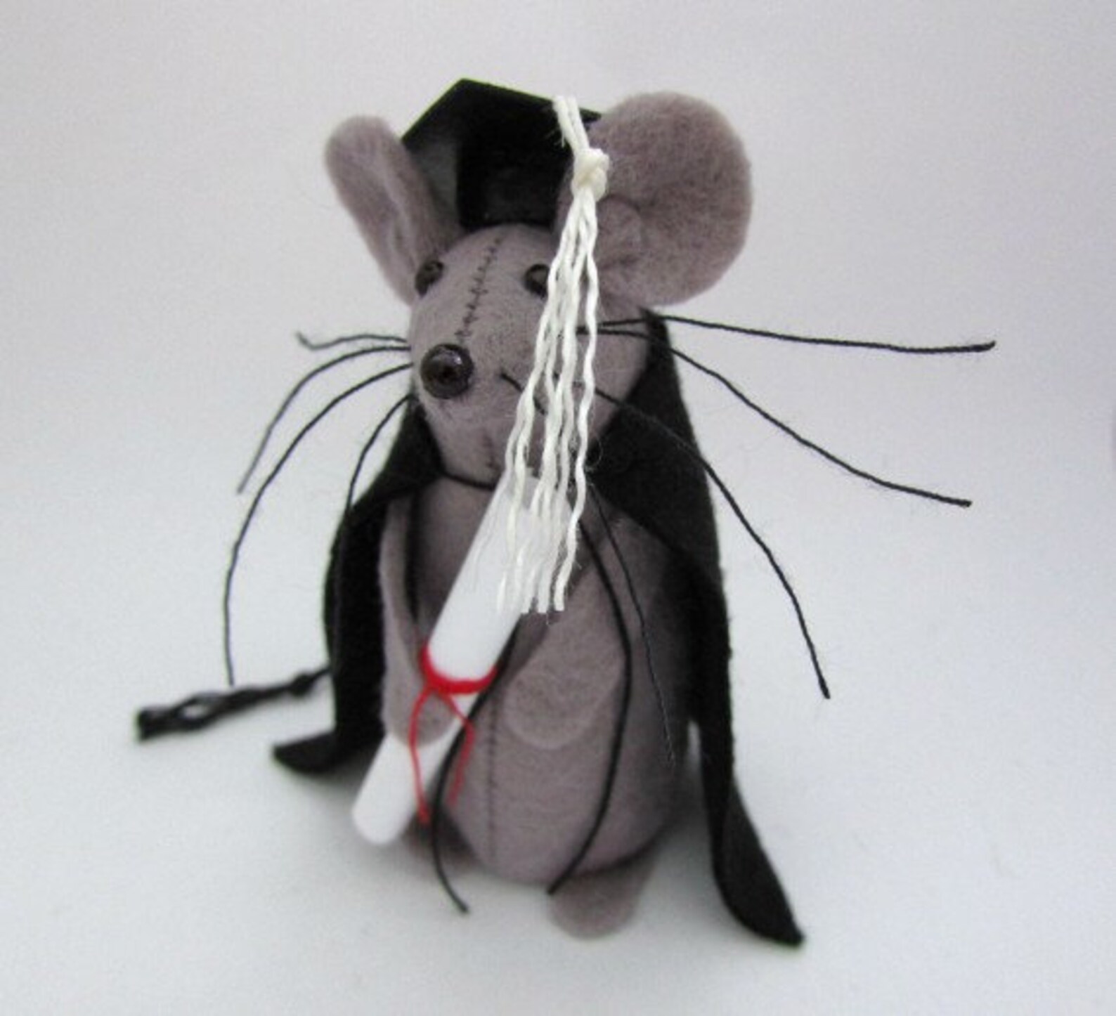 Graduation Mouse Felt Mice Felt Mouse Graduation - Etsy