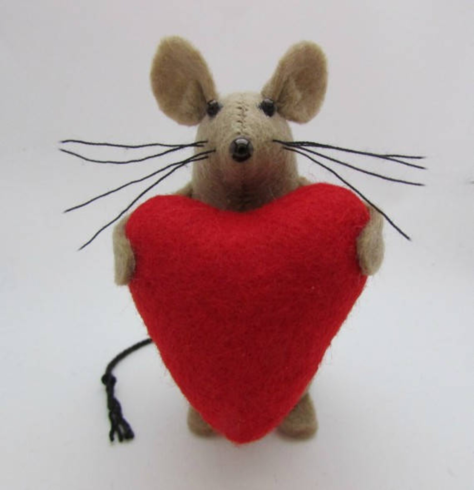 Felt Mouse Valentines Mouse Felt Mice Mouse Gift - Etsy