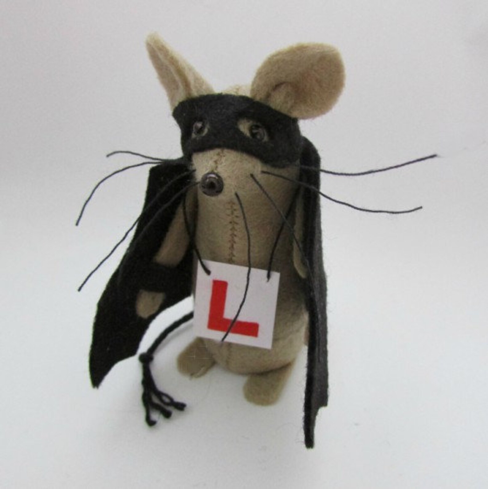 Bat Mouse Batman Felt Mice Felt Mouse Mouse Ornament - Etsy