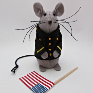 Military Mouse Felt Mice Felt Mouse Military Mouse | Etsy