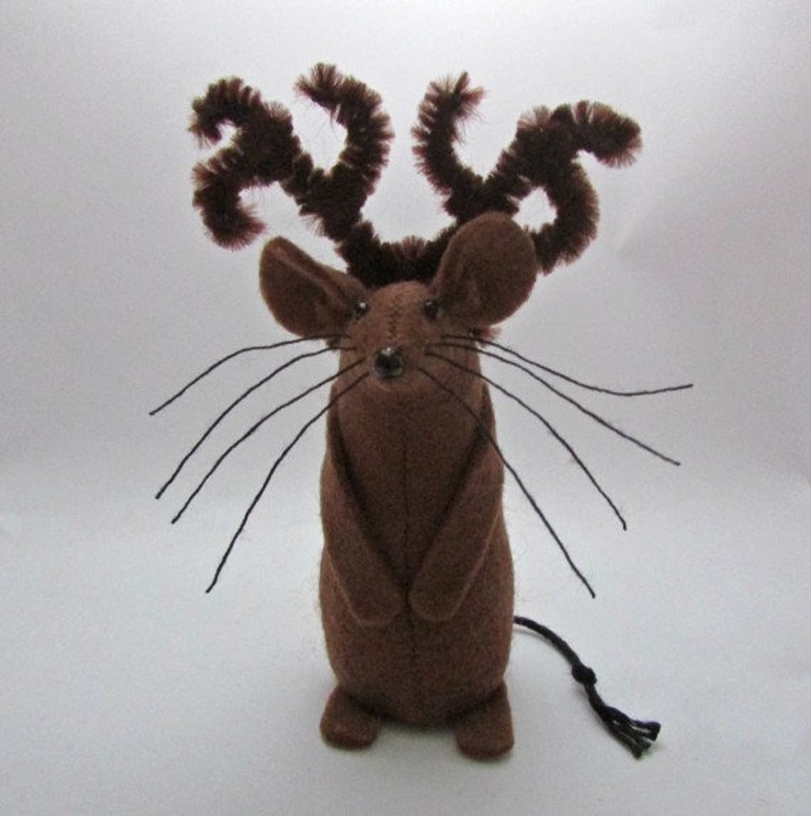 Reindeer Mouse Felt Mouse Felt Mice Mouse Christmas - Etsy