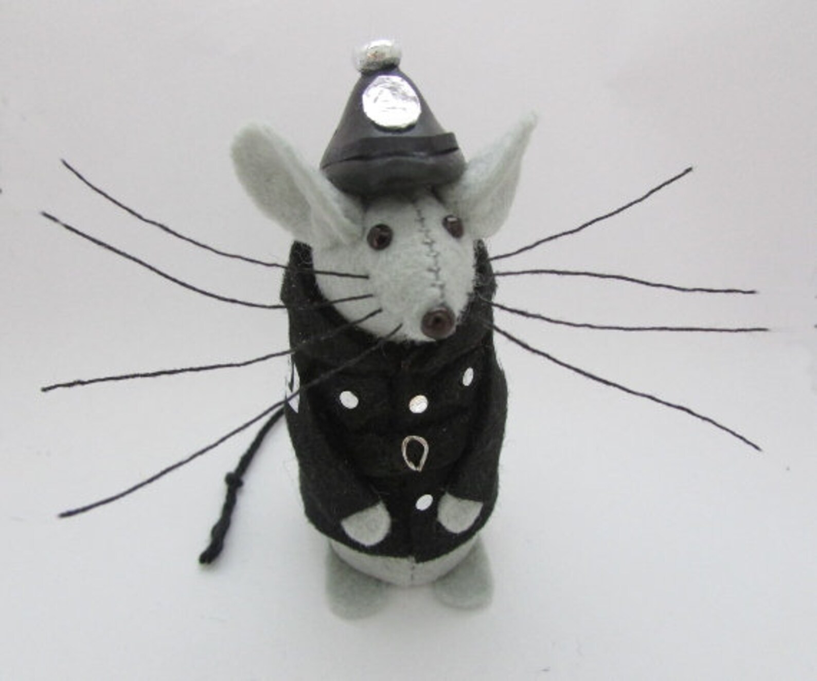 Police Mouse Felt Mice Felt Mouse Policeman Mouse - Etsy