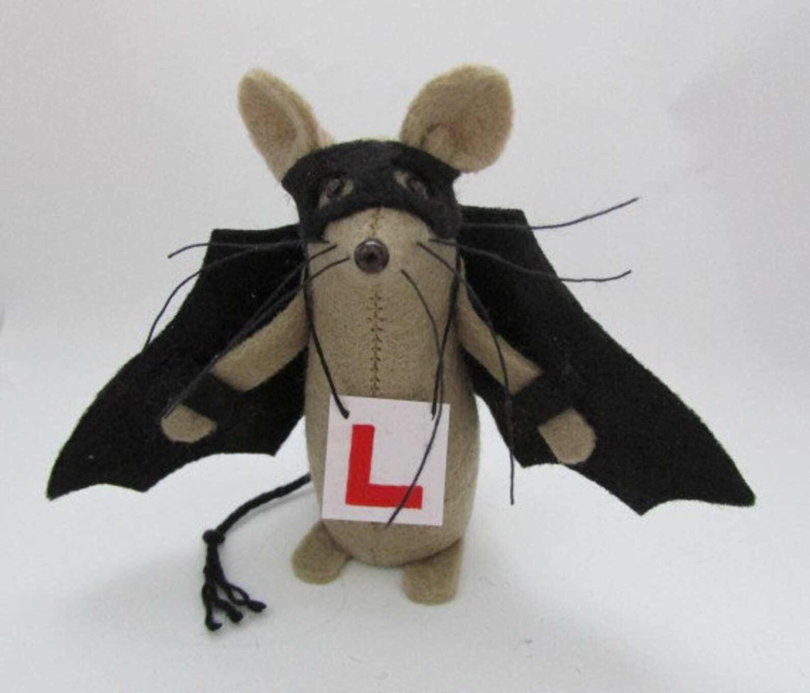 Bat Mouse Batman Felt Mice Felt Mouse Mouse Ornament - Etsy