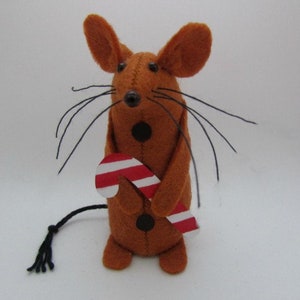Gingerbread Mouse Gingerbread Man Felt Mouse Felt Mice Mouse Christmas ...