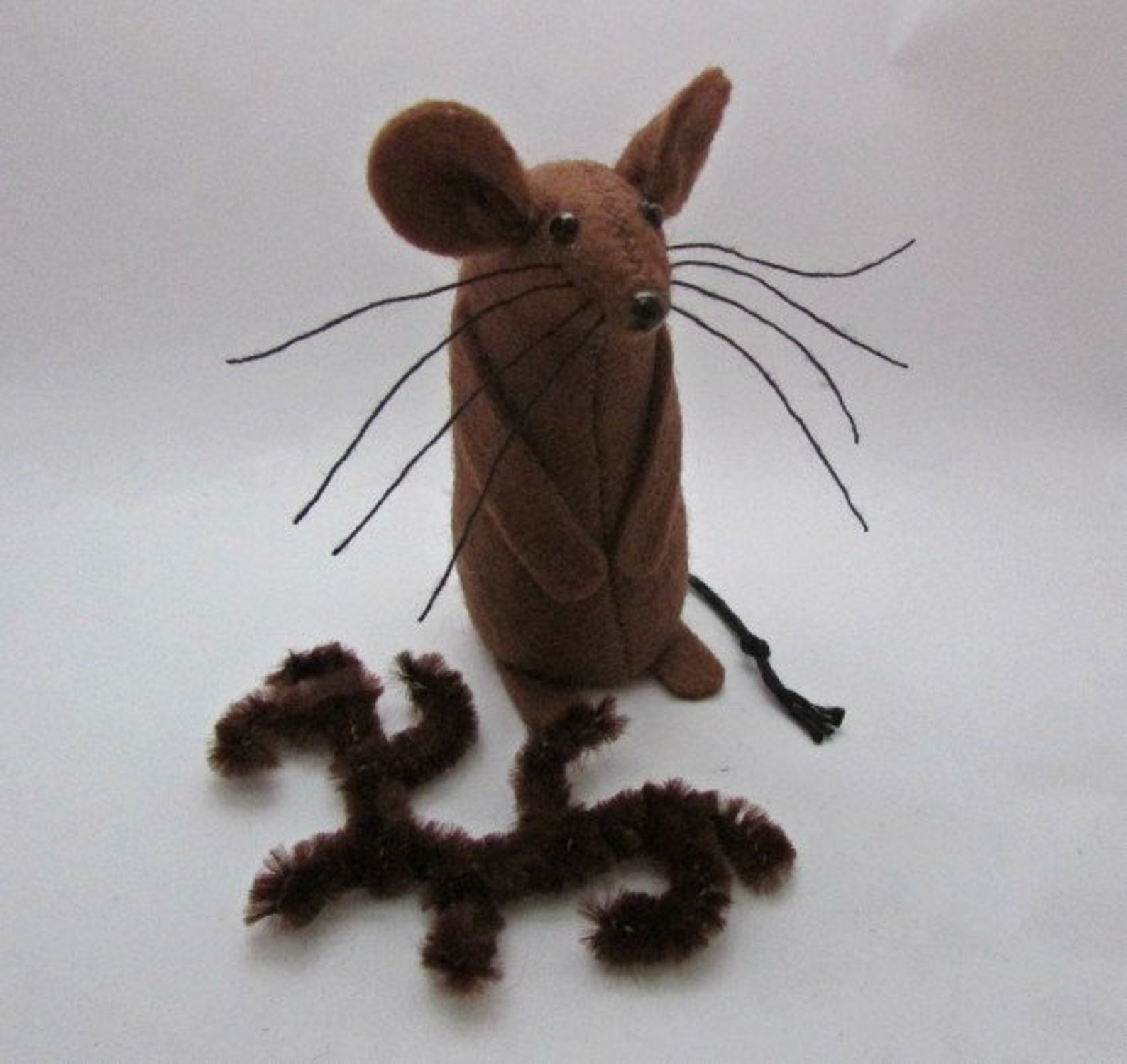 Reindeer Mouse Felt Mouse Felt Mice Mouse Christmas Ornament Reindeer ...