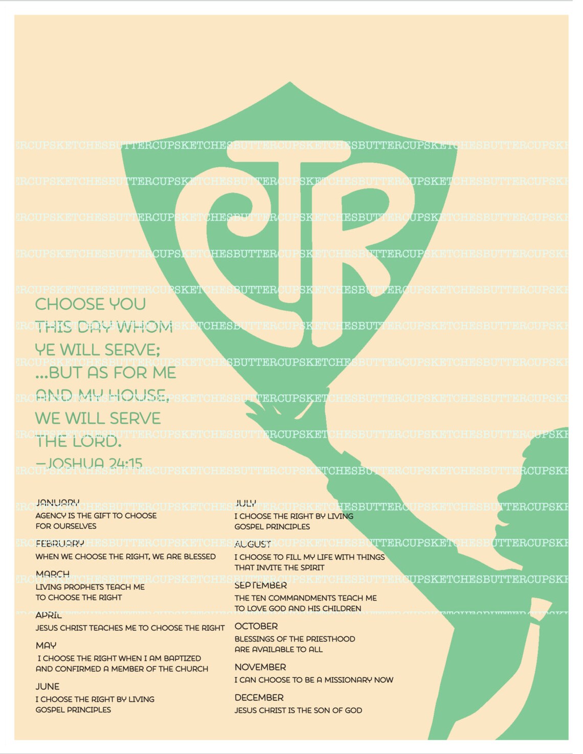 LDS Primary CTR Theme - Etsy