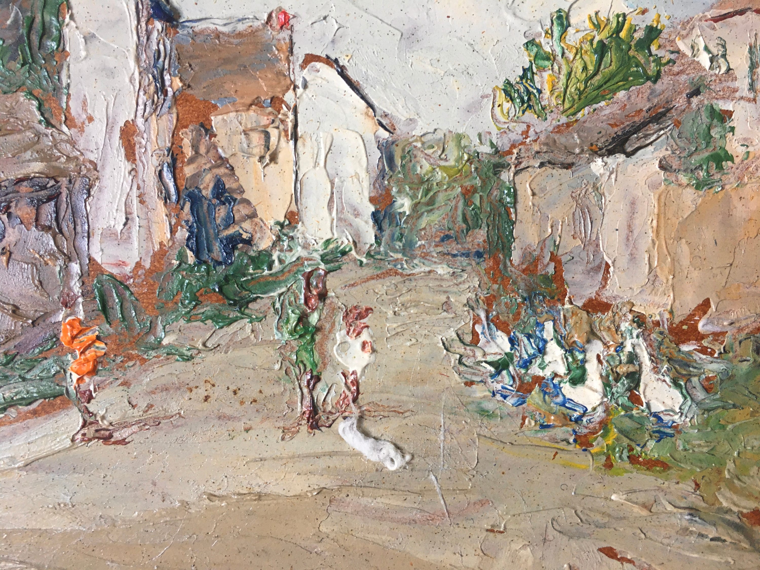 Home & Living Wall Hangings VINTAGE OIL PAINTING 20th century oil ...