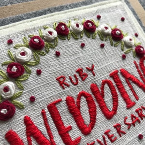 Ruby Wedding Card, Ruby Wedding Anniversary, Ruby Wedding, Ruby Wedding ...