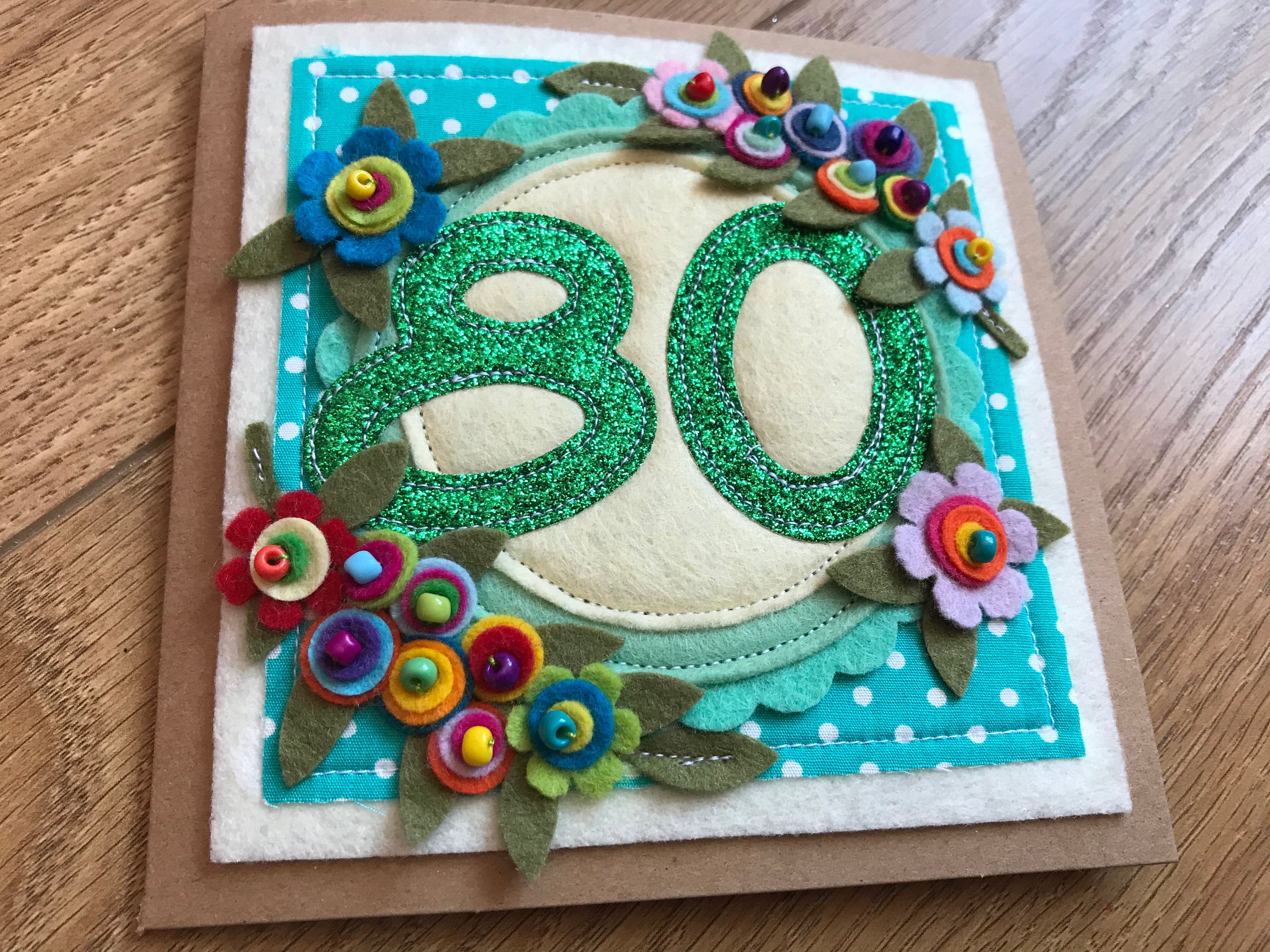 80th birthday card 80th birthday card mum special friend | Etsy