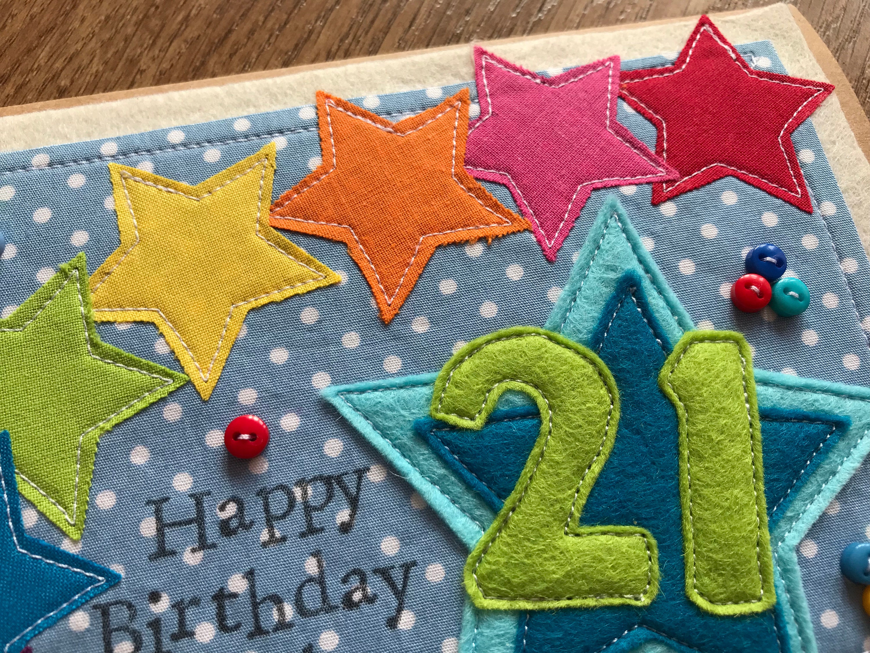 21st Birthday Card 21st Card Rainbow Card Star Card - Etsy